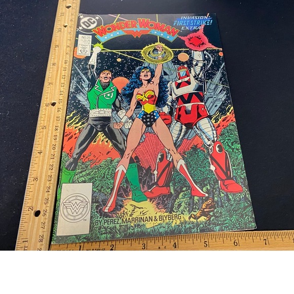 DC Comics | Toys | Wonder Woman Comic Book Invasion First Strike Extra ...